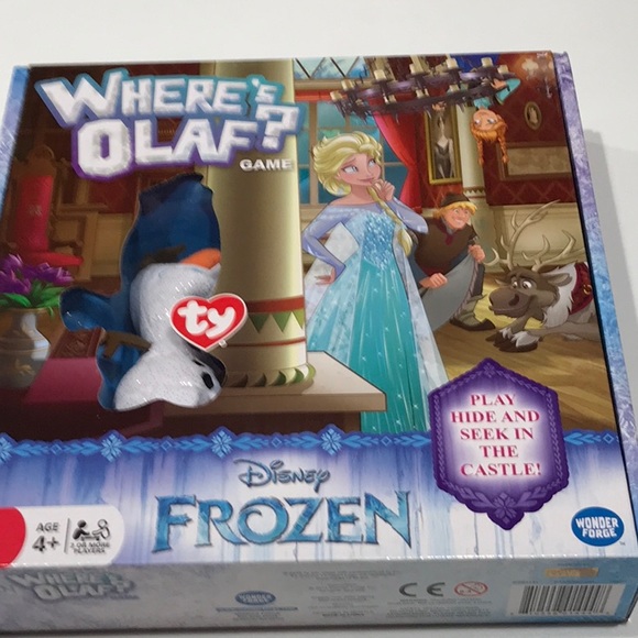 Disney | Toys | Nwt Disney Frozen Wheres Olaf Game | Poshmark